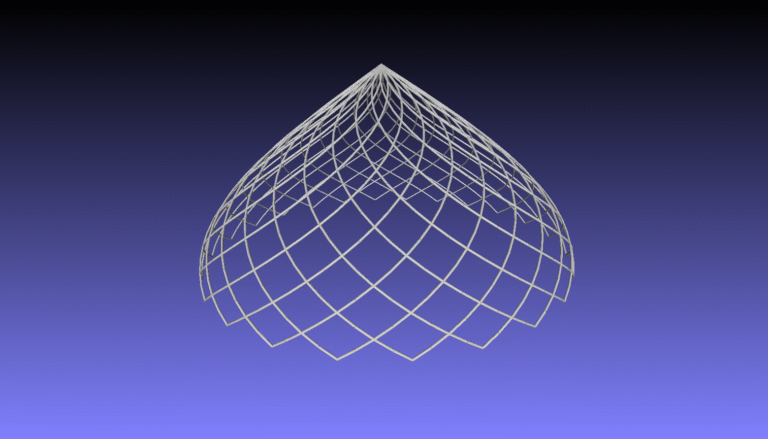 Helix Zome Kupola – Matematički Model i Implementacija – Abel Software
